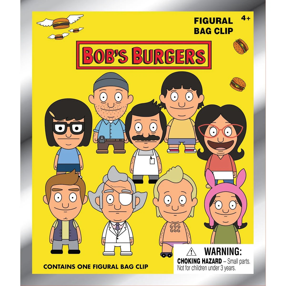 Bob’s Burgers Figural Book Bag Clip (Series 1) – Chesterton Toys